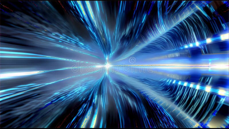 Journey at the Speed of Light Stock Footage - Video of natural, galaxy ...