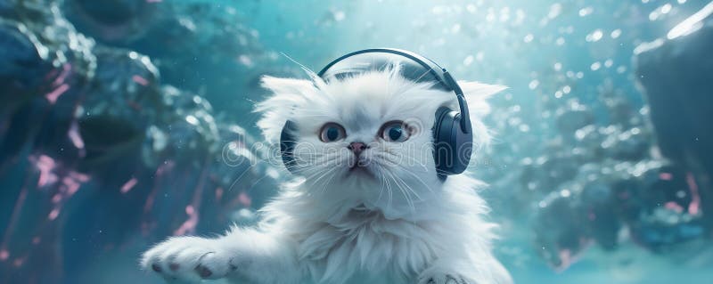 Journey into Surreal Realms with a White Cat S Immersive VR Experience ...