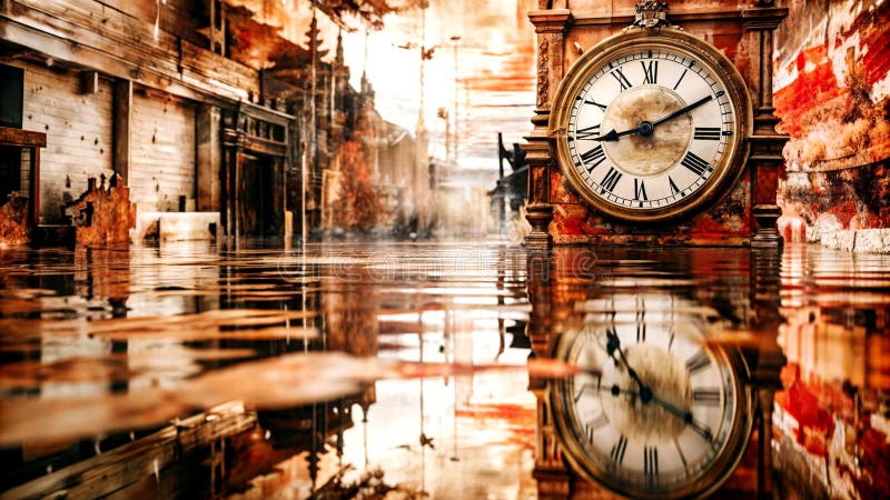 A Journey through Time: an Abstract Tapestry of Layers and Textures ...