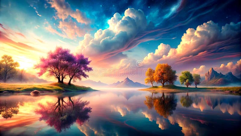 Dreamlike Colors Stock Illustrations – 24,792 Dreamlike Colors Stock ...