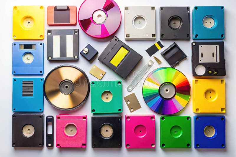 A Journey through Time Vintage External Storage Devices from the 80s ...