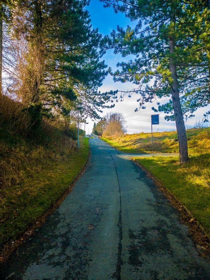 Journey To the Unknown: a Path through the Great Outdoors Stock Image ...