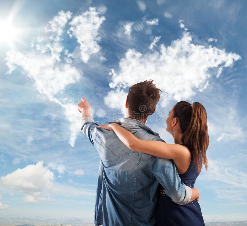 I Choose To Journey through Life Alongside You. Closeup Shot of an ...