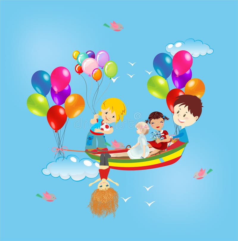A Journey into the Unknown, Stock Illustration - Illustration of smile ...