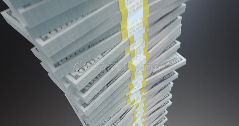 Journey Up a Stack of One Million Dollars in One Hundred Dollar Bills ...