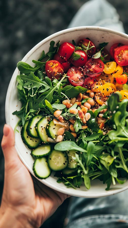 Journeying Towards Wellness through Visually Appealing Meals Stock ...