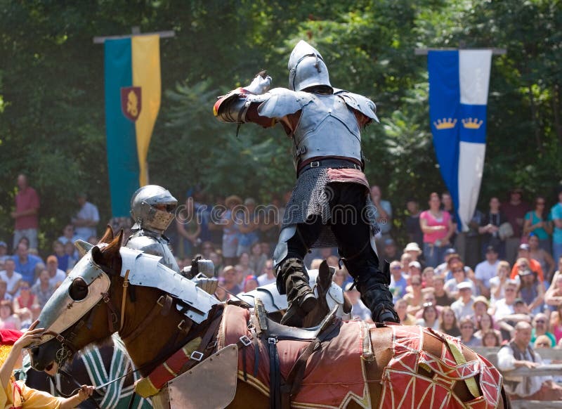 Riddarspel fotografering för bildbyråer. Bild av lampa - 536083