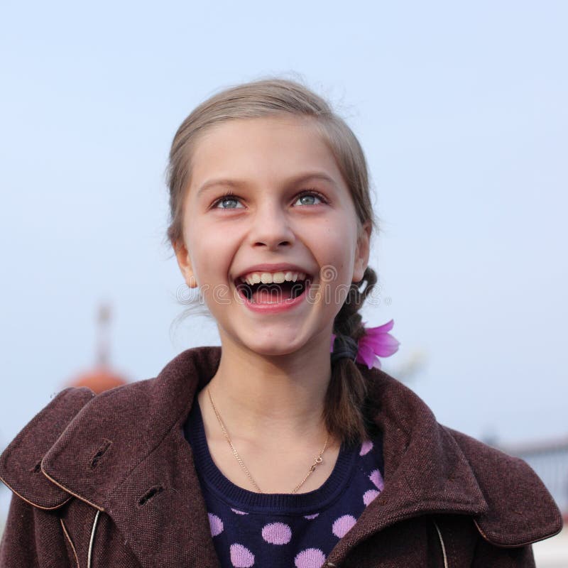 Joy stock image. Image of expression, open, portrait - 27361619