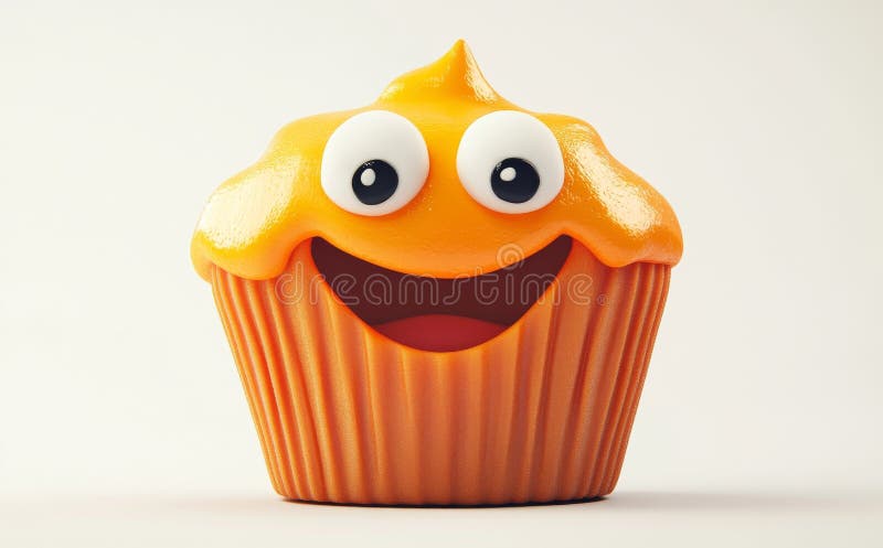 The Joy of Baking is Symbolized by this Vibrant Cupcake Character with ...
