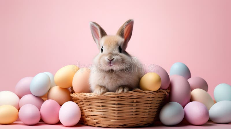 Joy of Easter with Our Delightful Illustration Featuring an Adorable ...