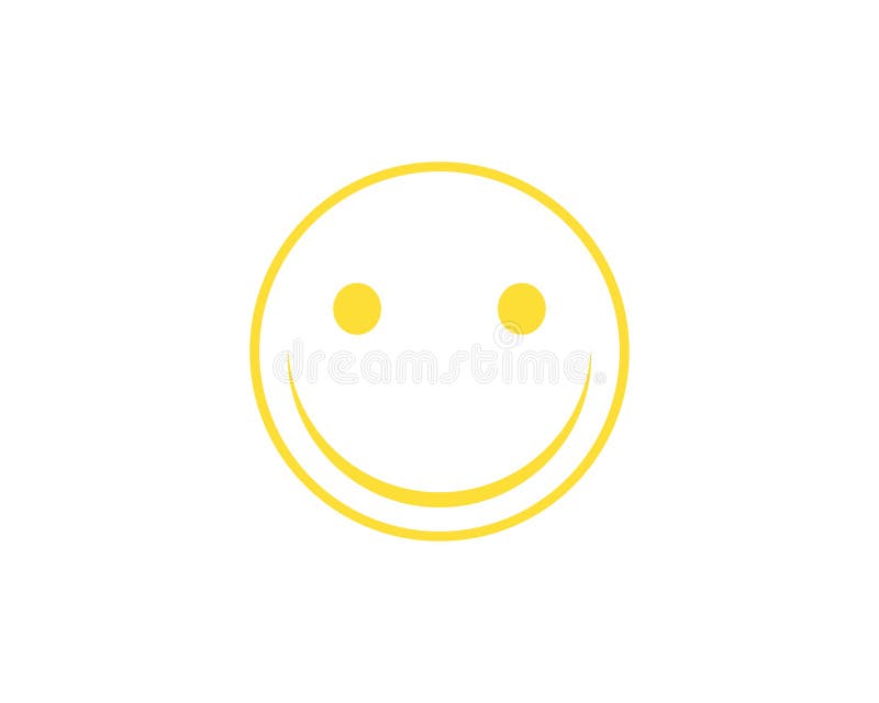 Joy Icon Logo Template stock vector. Illustration of mood - 135841869
