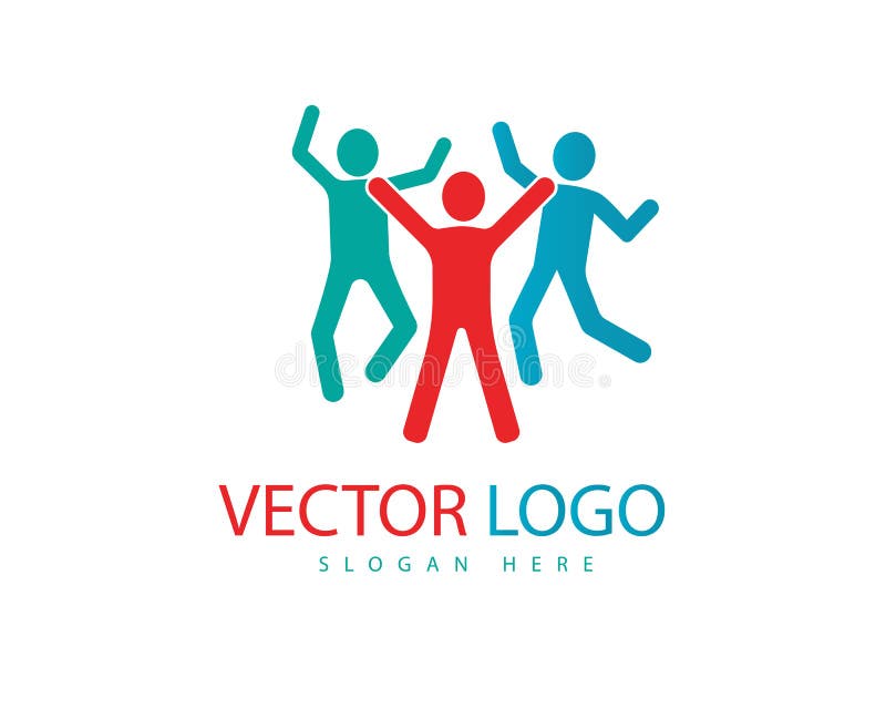 Joy Icon Logo Template stock vector. Illustration of mood - 135841881