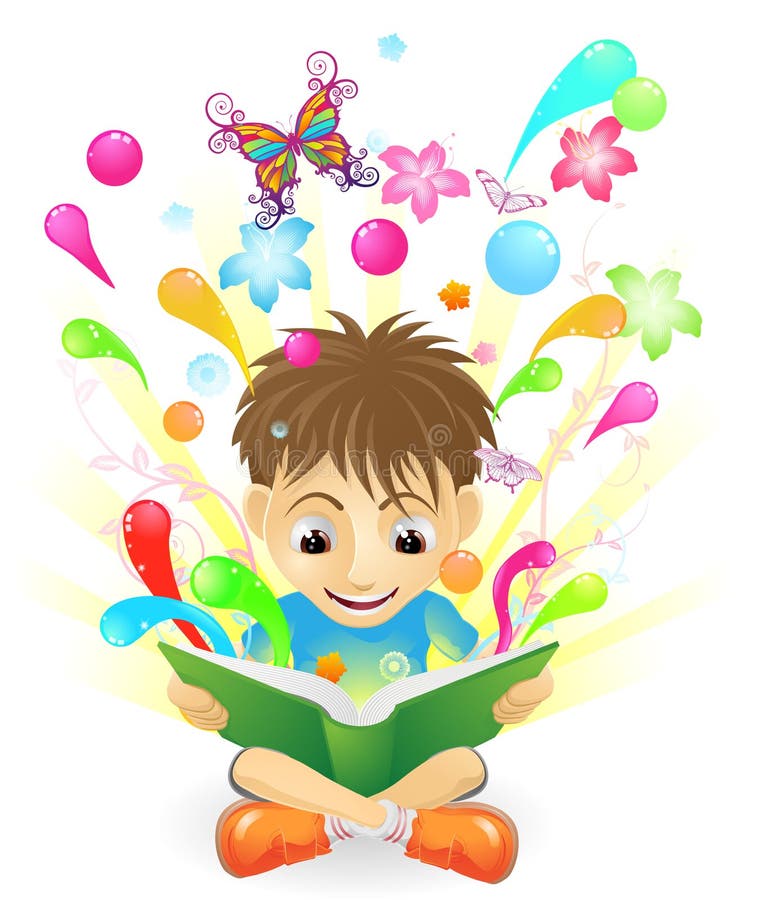 The joy of learning stock vector. Illustration of magic - 22274843
