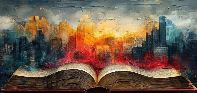 Joy of Reading Books and the Immersive Experiences of Literature Stock ...