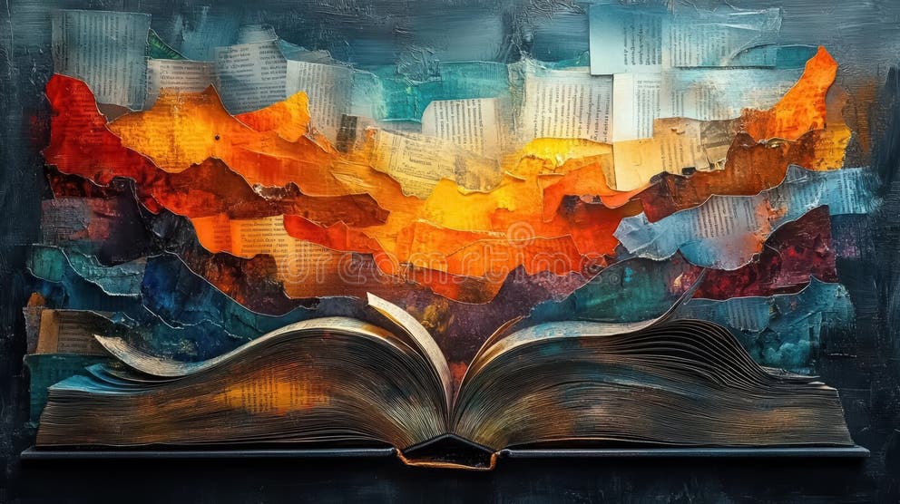 Joy of Reading Books and the Immersive Experiences of Literature Stock ...