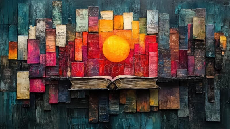 Joy of Reading Books and the Immersive Experiences of Literature Stock ...