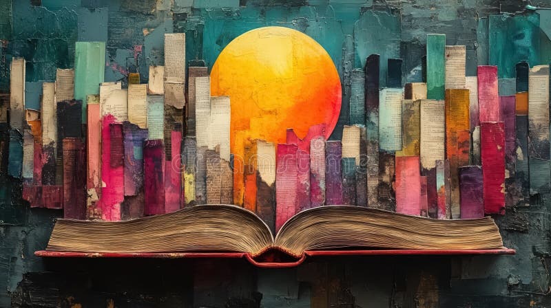 Joy of Reading Books and the Immersive Experiences of Literature Stock ...