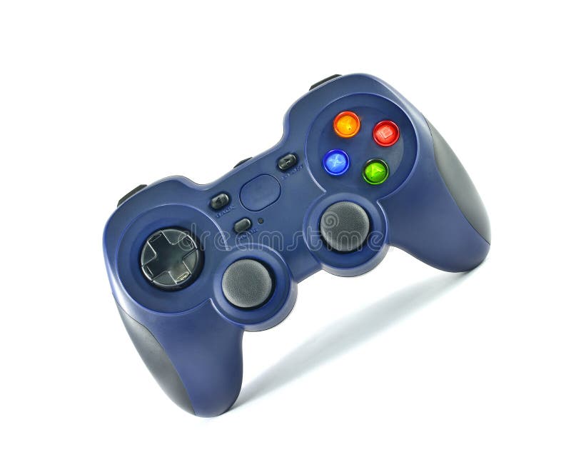 Joy Stick image stock. Image du wireless, matériel, manche - 43011945