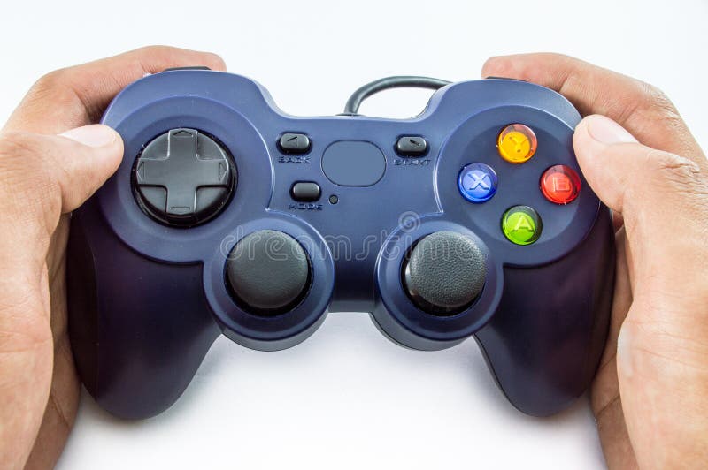 Joy stick control stock photo. Image of competition, arcade - 40945674