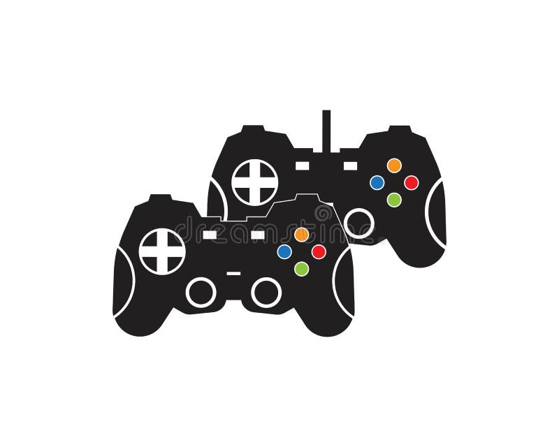 Joy Stick Game Logo Vector Template Stock Vector - Illustration of ...
