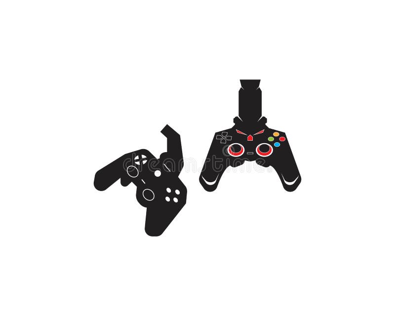 Joy Stick Game Logo Vector Template Stock Vector - Illustration of ...