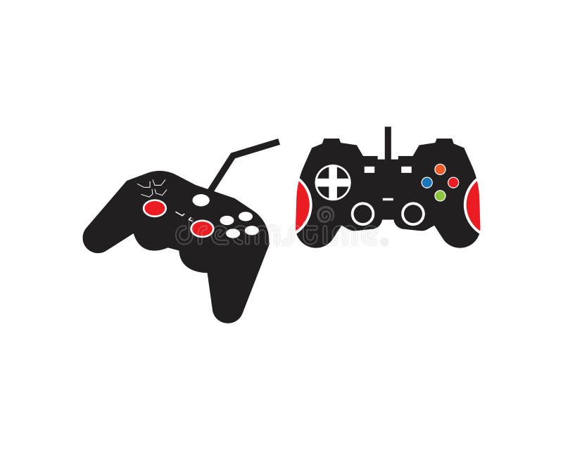Joy Stick Game Logo Vector Template Stock Vector - Illustration of ...