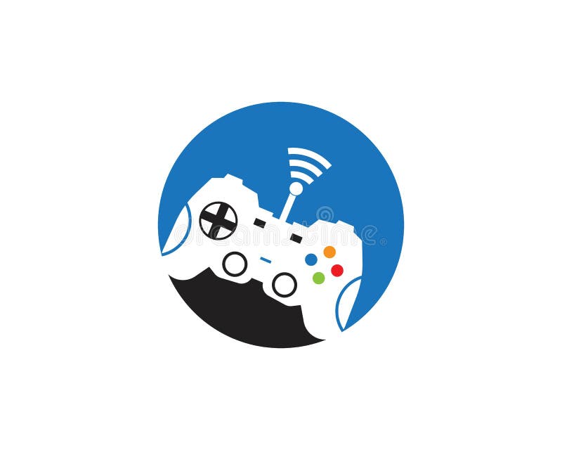 Joy Stick Game Logo Vector Template Stock Vector - Illustration of ...