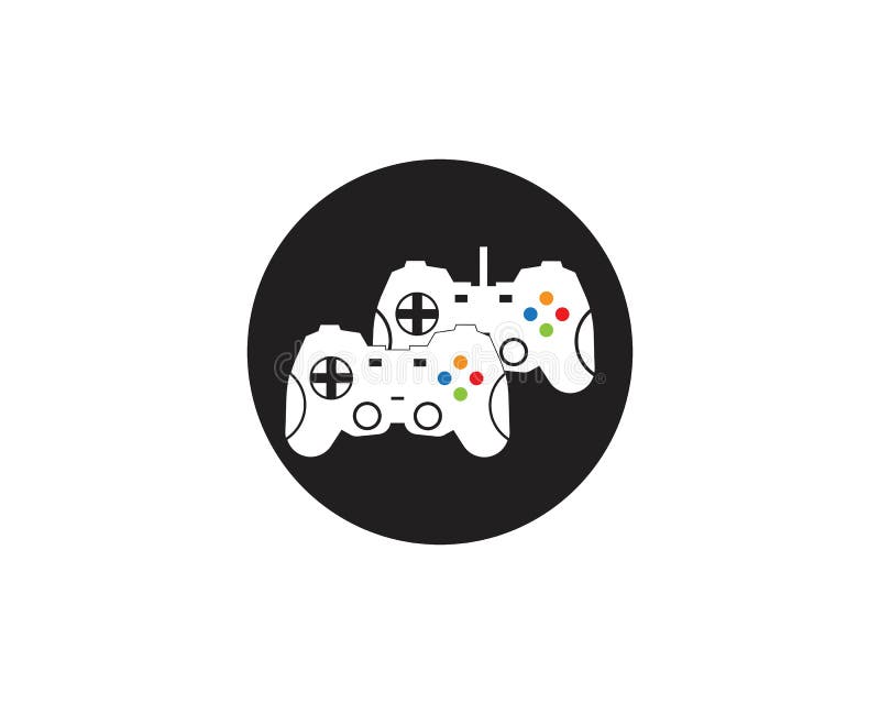 Joy Stick Game Logo Vector Template Stock Vector - Illustration of ...