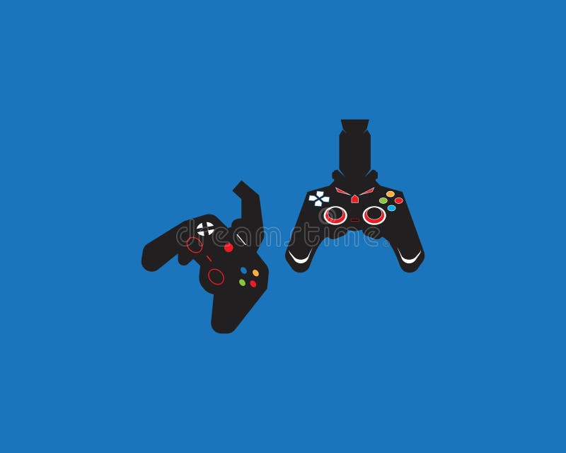 Joy Stick Game Logo Vector Template Stock Illustration - Illustration ...