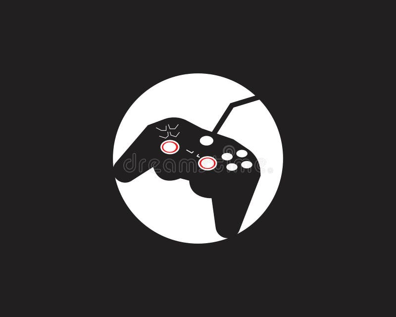 Joy Stick Game Logo Vector Template Stock Vector - Illustration of ...