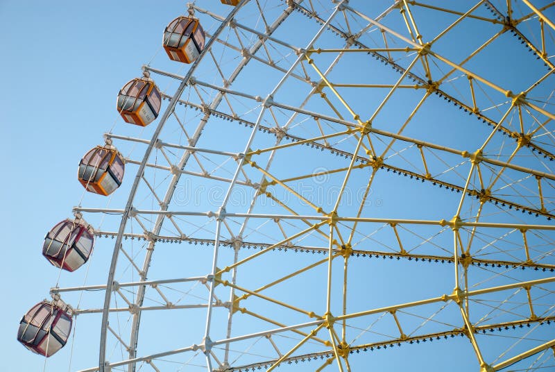 Joy wheel or Devil`s wheel stock photo. Image of park - 99948054