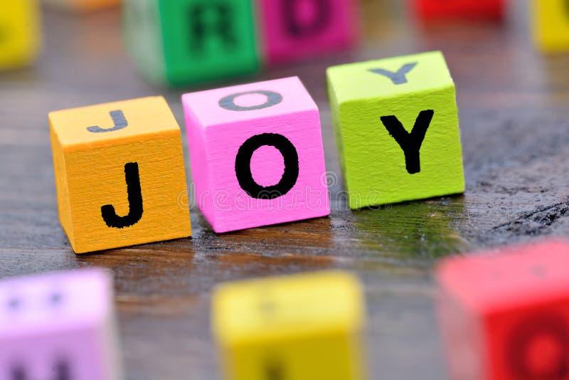Joy word on table stock photo. Image of word, background - 90225676