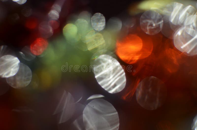 Joyful, Abstract Background with Colored Bokeh Circles Stock Photo ...