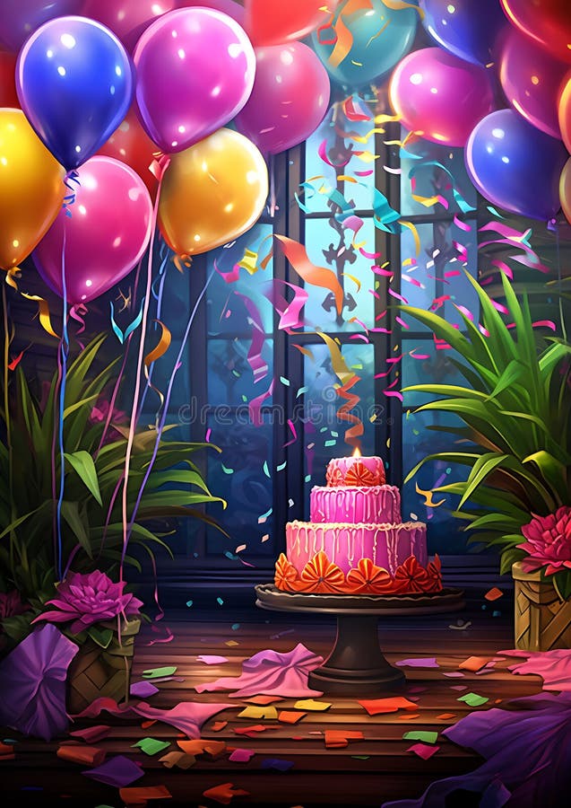 Joyful backdrop themes stock illustration. Illustration of celebration ...