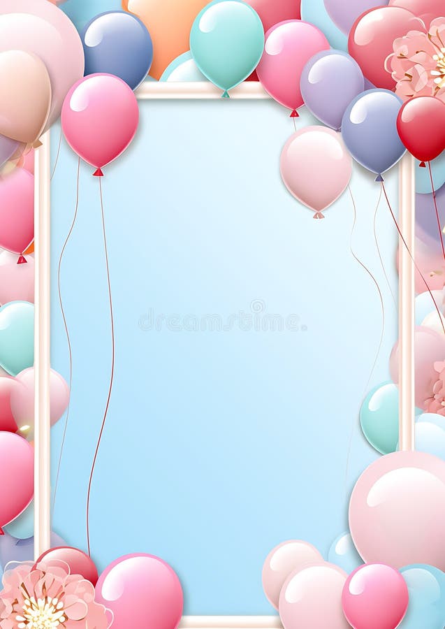 Joyful celebration frames stock illustration. Illustration of nature ...