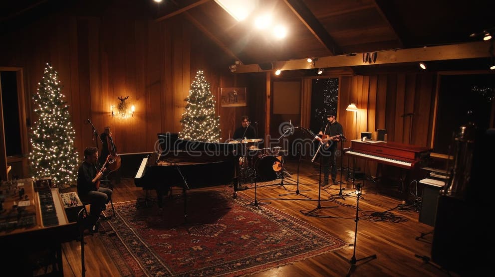 Joyful Classic Carol Jam Featuring Singers in a Professional Recording ...