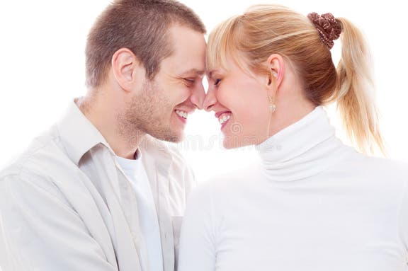 Joyful couple in love stock photo. Image of girlfriend - 23501978