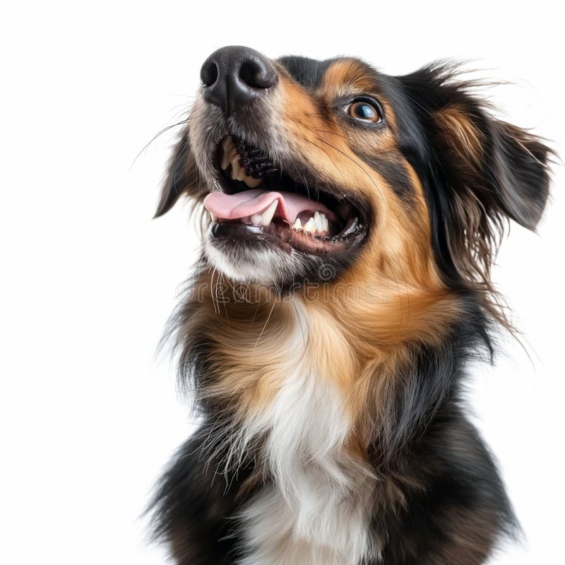 Joyful Dog Expression stock image. Image of joyous, adorable - 314562099