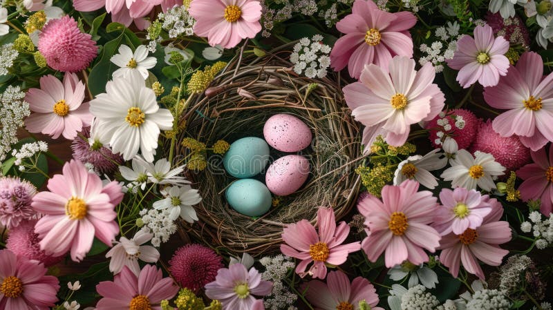 A Joyful Easter Theme Celebrate Easter with a Charming Display of ...