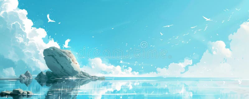 A Joyful End-of-the-week Greeting on a Serene Sky Blue Surface, with ...