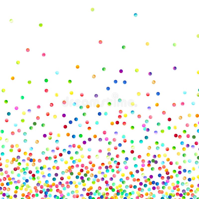 Rainbow colored dots stock illustration. Illustration of background ...