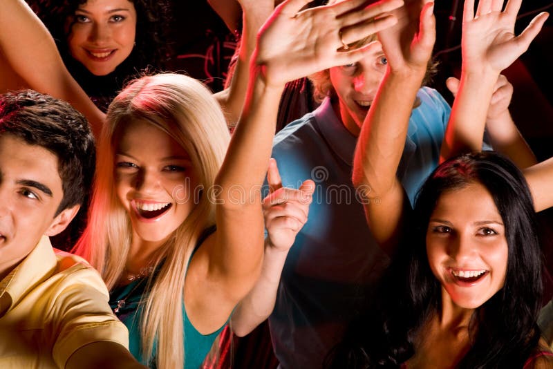 Joyful friends stock image. Image of enjoy, emotion, expression - 11912253