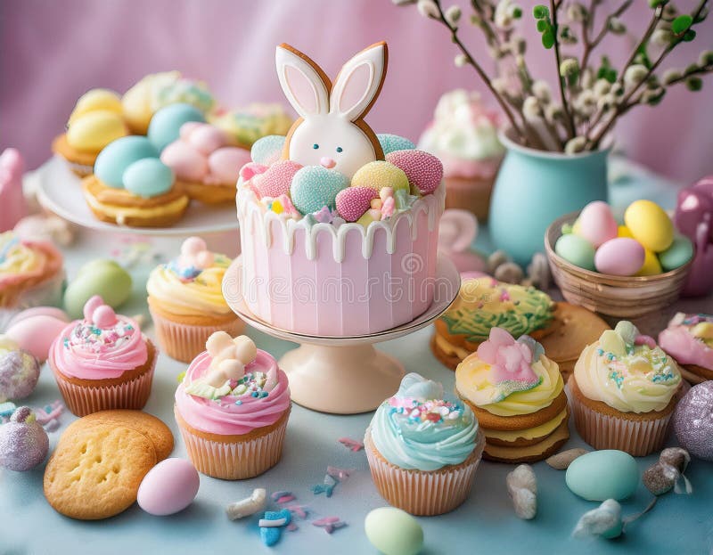 Easter egg sweets stock image. Image of food, sweets - 143535681