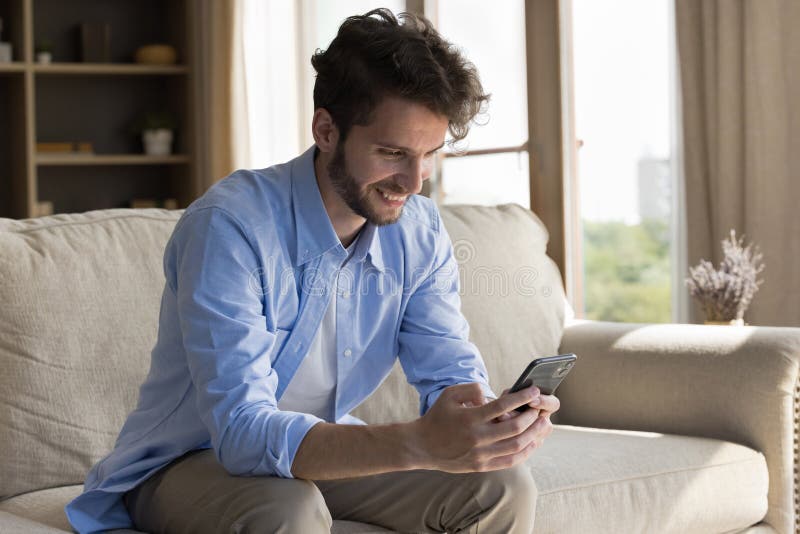 Focused Young Businessman Working at Laptop Computer Stock Image ...