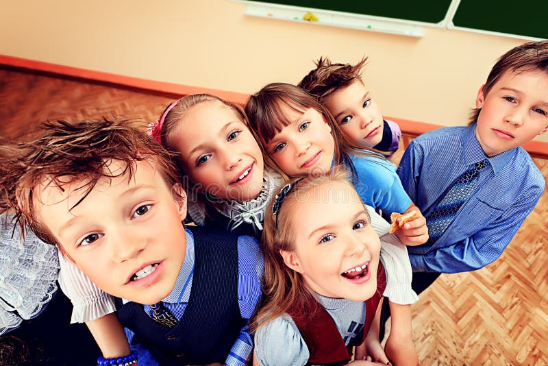 Joyful kids stock image. Image of children, education - 26047939
