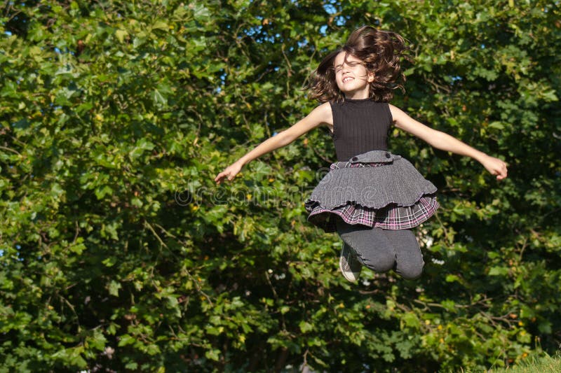 Joyful leap stock image. Image of cheerfulness, high - 28860295
