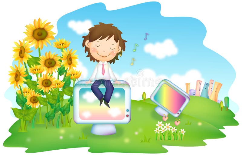 Joyful Life stock illustration. Illustration of graphics - 26662298