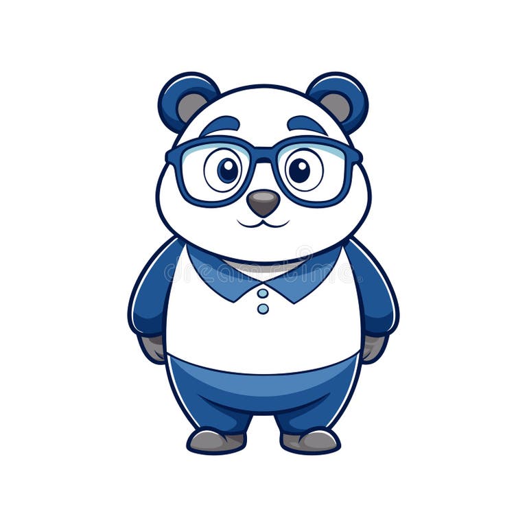 Joyful Panda in Teaching stock photo. Illustration of colorful - 356907716