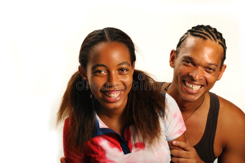 Joyful Siblings stock image. Image of ethnic, friends - 6415399