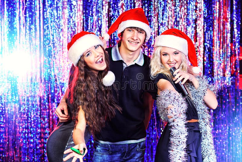 Joyful time stock photo. Image of group, female, dance - 34725792